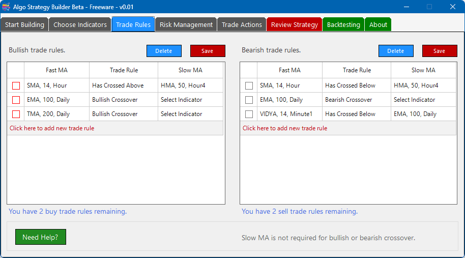 Free Algorithmic Strategy Building Cbot Ctrader Help And Community Clickalgo Forum 